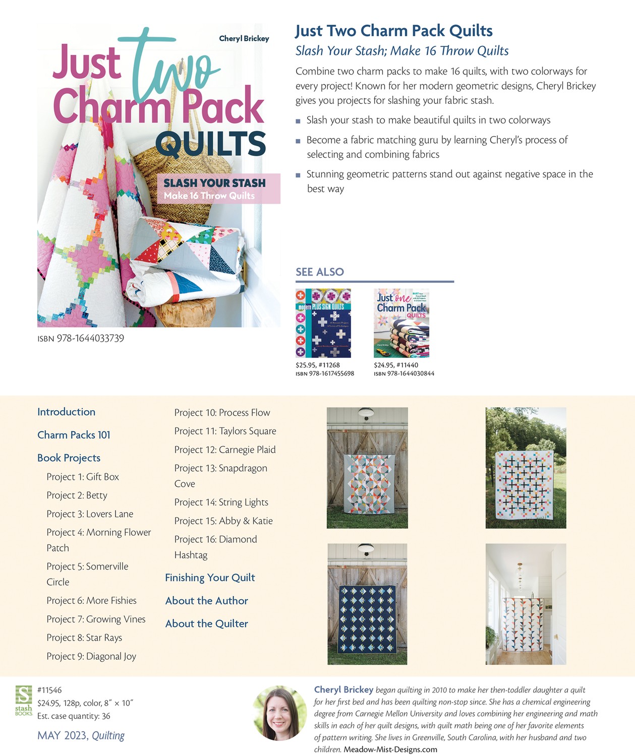 Just Two Charm Pack Quilts | ConnectingThreads.com