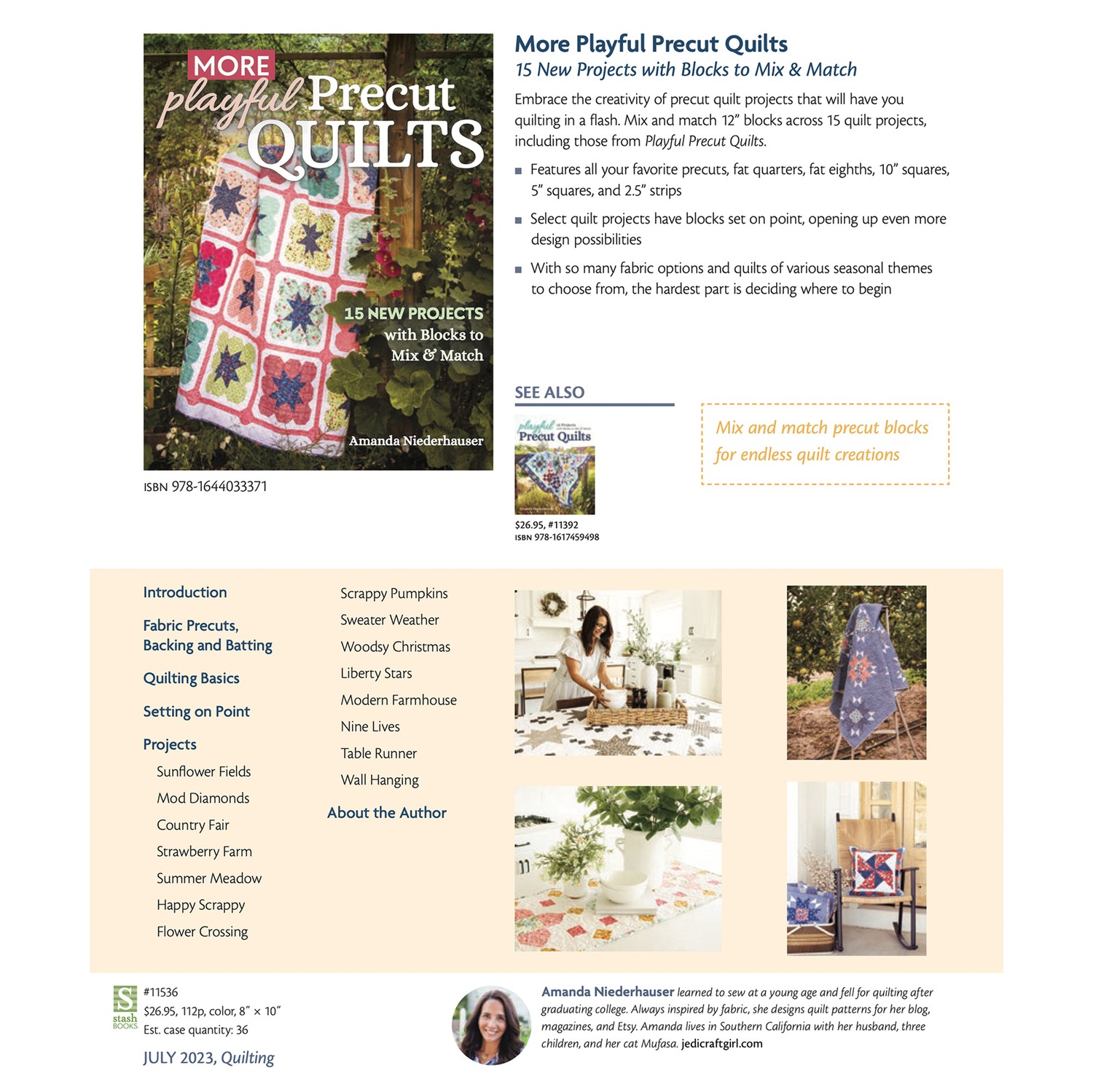 More Playful Precut Quilts - Connecting Threads