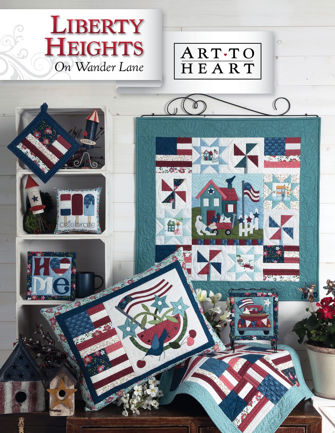 Liberty Heights on Wander Lane Pattern Booklet | ConnectingThreads.com