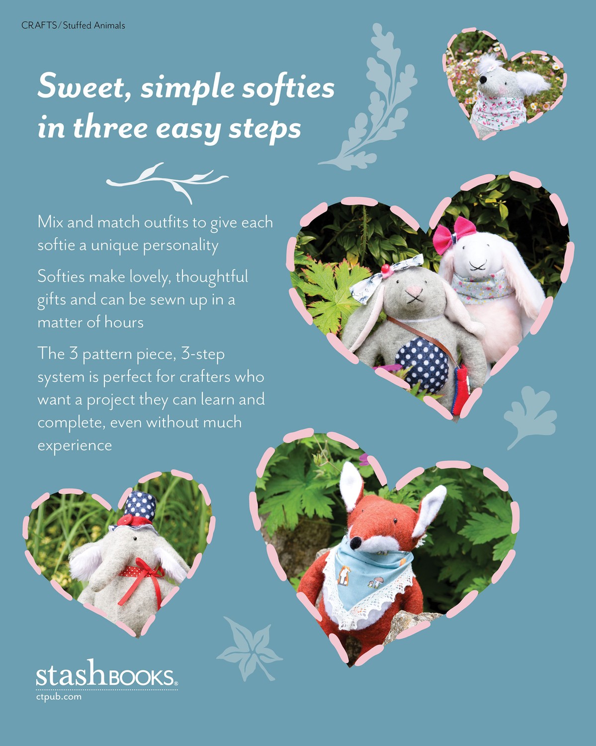 Instant Softies Sewing Kit - Connecting Threads