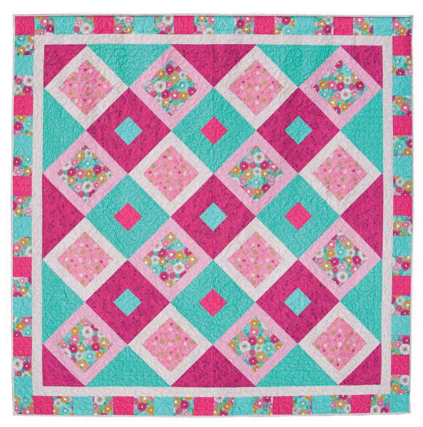 Flower Box Quilt Kit | ConnectingThreads.com