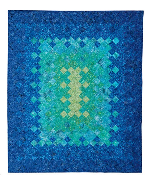 Batik Paradise - Fabric Dance Throw Quilt Kit | ConnectingThreads.com