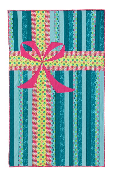 A Pretty Package Lap Quilt Kit | ConnectingThreads.com