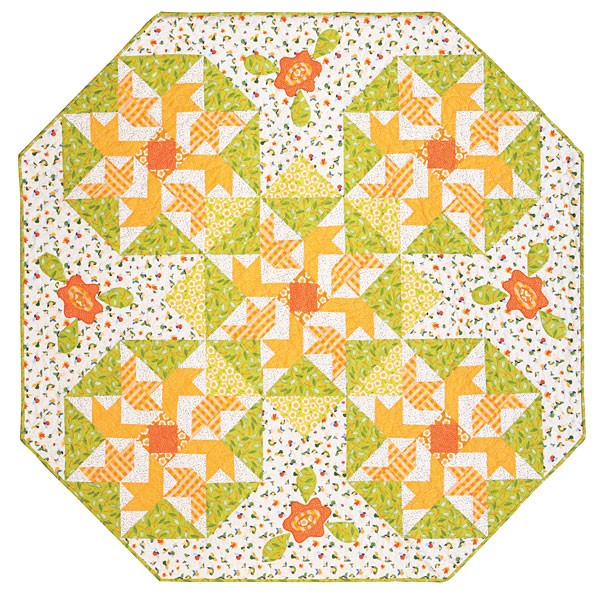 Spinning Sun Table Topper Kit | ConnectingThreads.com