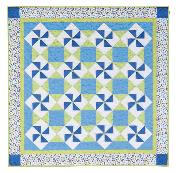 Playful Pinwheels Quilt Kit | ConnectingThreads.com