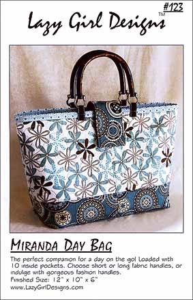 Miranda Day Bag Pattern | ConnectingThreads.com