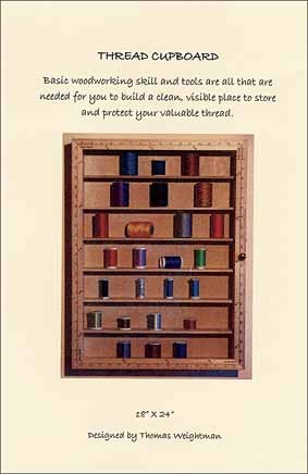 DIY Thread Cupboard Pattern | ConnectingThreads.com