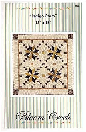 Indigo Stars Pattern | ConnectingThreads.com