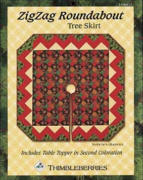 ZigZag Roundabout Tree Skirt Pattern | ConnectingThreads.com