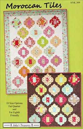 Moroccan Tiles Quilt Pattern | ConnectingThreads.com