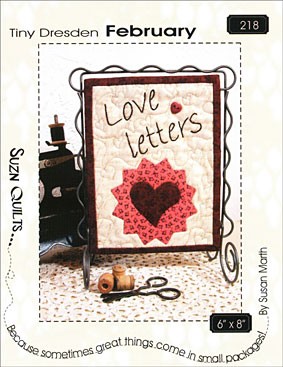 Tiny Dresden Pattern - February | ConnectingThreads.com