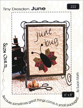 Tiny Dresden Pattern - June | ConnectingThreads.com