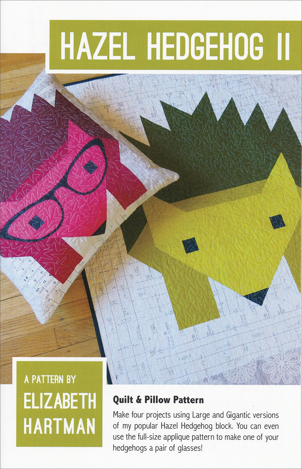 Hazel Hedgehog II Quilt Pattern | ConnectingThreads.com