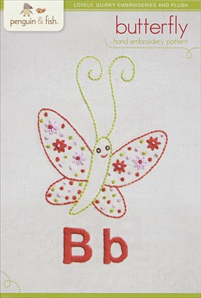 Butterfly Hand Embroidery Pattern | ConnectingThreads.com