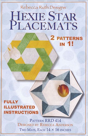 Hexie Star Placemats Pattern | ConnectingThreads.com