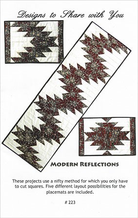 Sedona Sunrise - Modern Reflections Pattern | ConnectingThreads.com