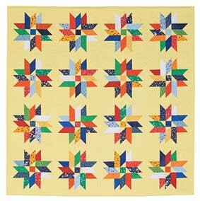 Triple Star Quilt Pattern | ConnectingThreads.com