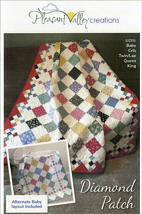 Diamond Patch Quilt Pattern | ConnectingThreads.com