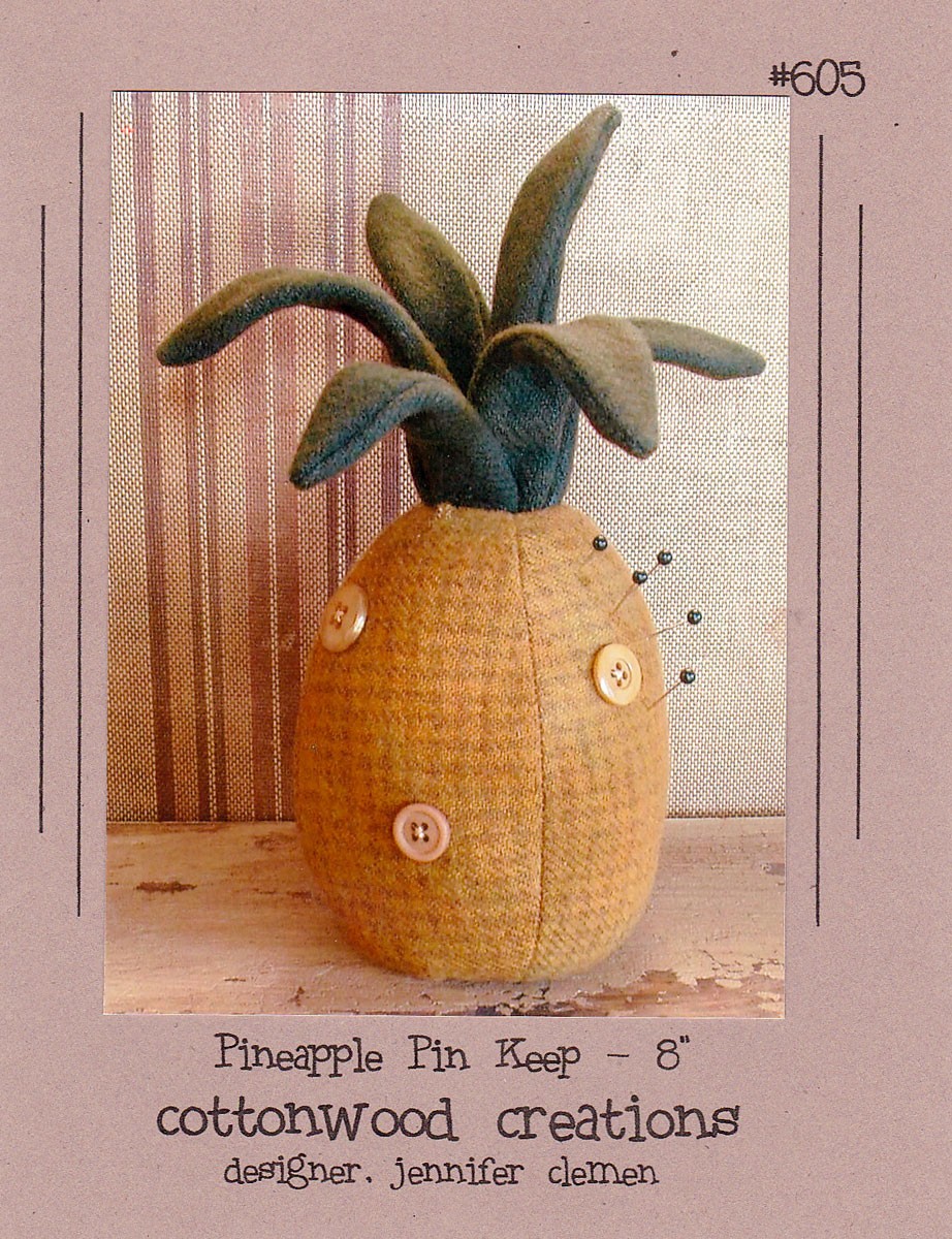 Pineapple Pin Keep Pattern | Connecting Threads