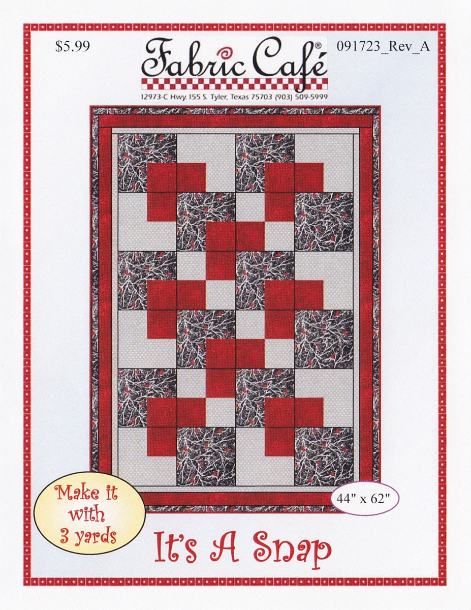 It's a Snap Quilt Pattern | Connecting Threads