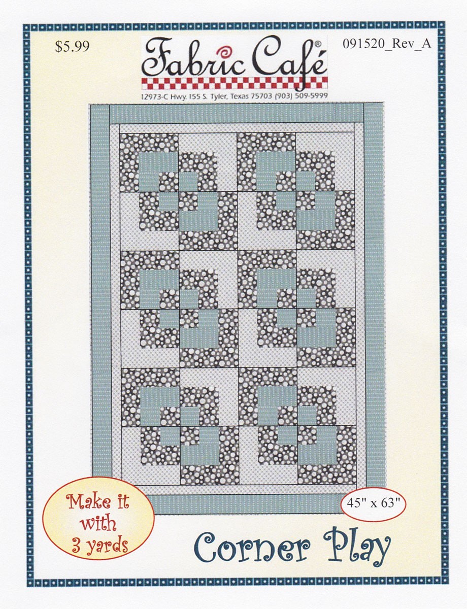 Corner Play Quilt Pattern - Shop at Connecting Threads