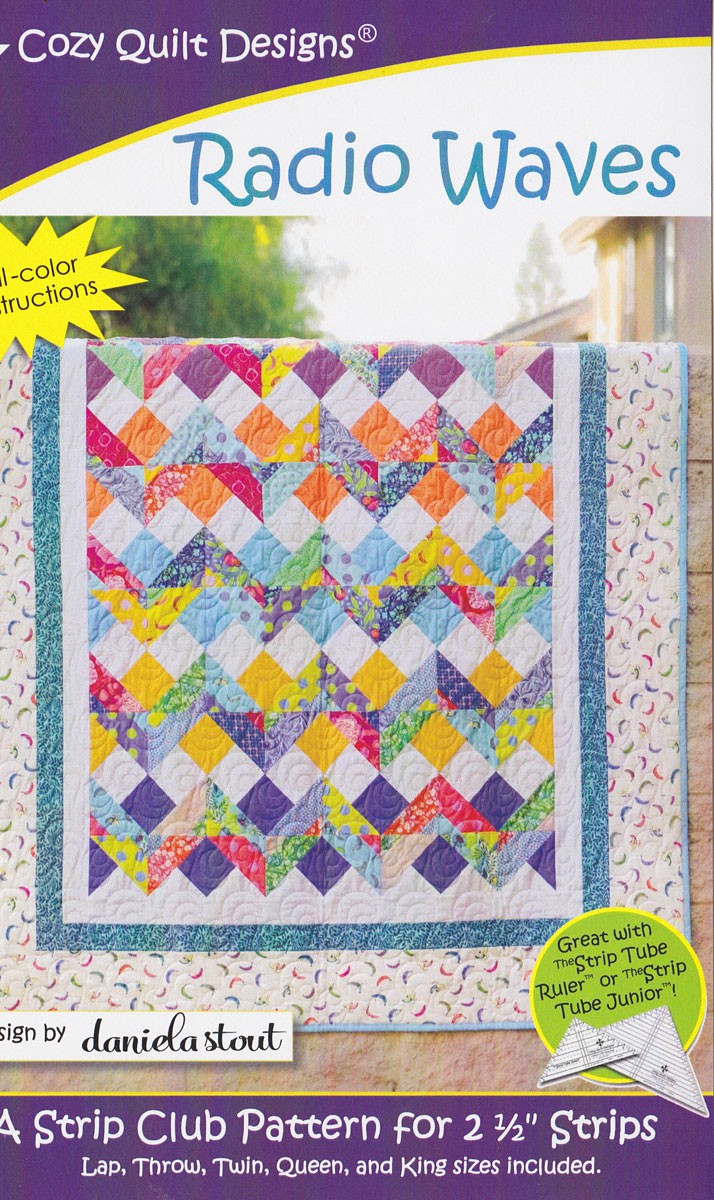 Radio Waves Quilt Pattern | ConnectingThreads.com