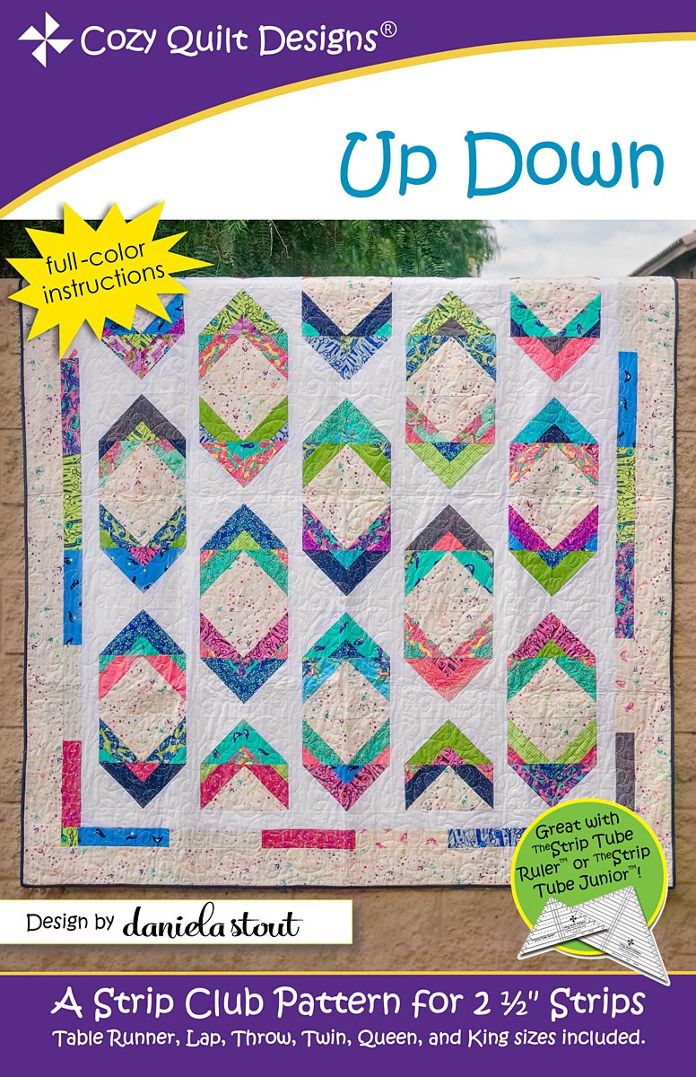 Up Down Quilt Pattern - Shop at Connecting Threads