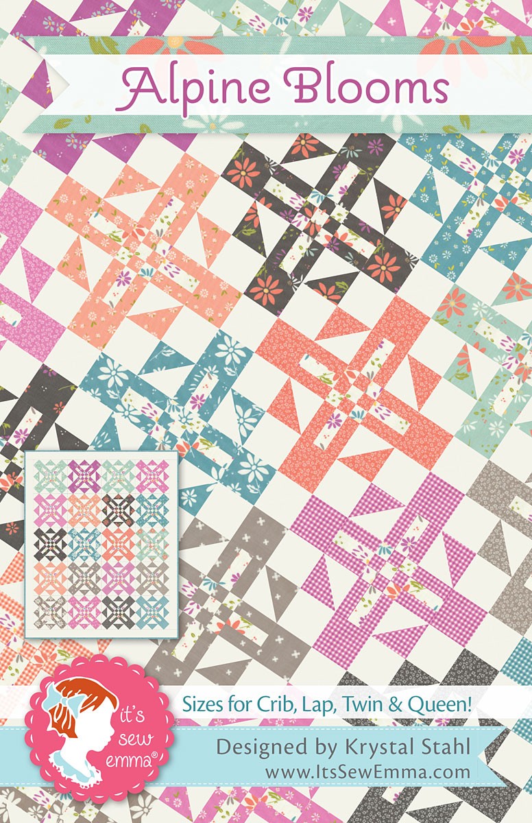 Alpine Blooms Pattern | Connecting Threads Quilting Supplies