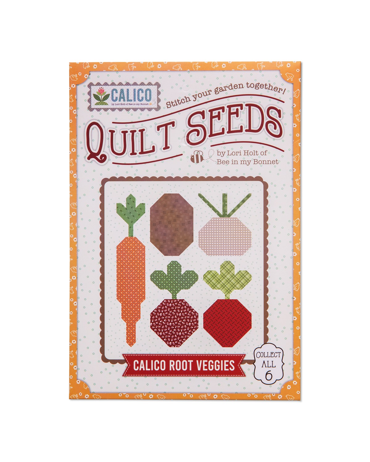 Lori Holt Calico Veggies Quilt Pattern | Connecting Threads