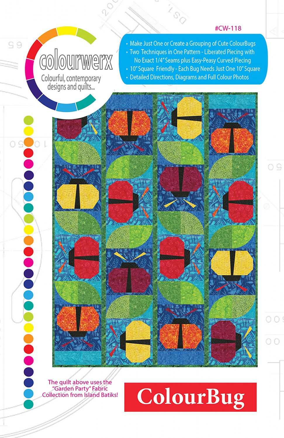 Colourbug Quilt Pattern | Connecting Threads