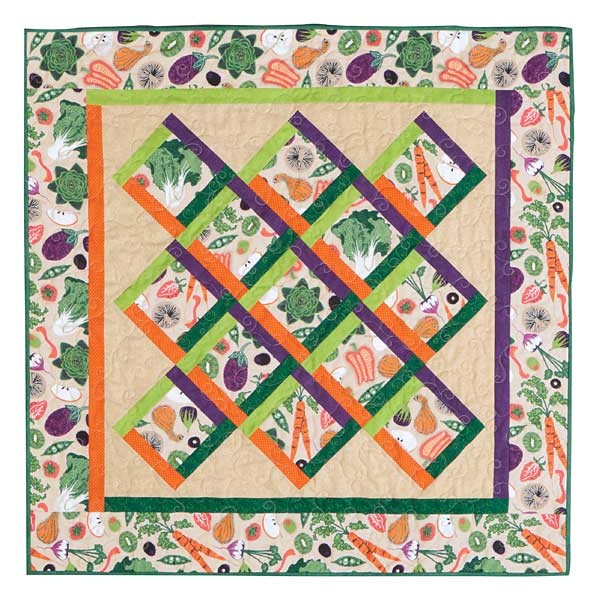 Bright Hopes Garden Table Topper Kit | ConnectingThreads.com