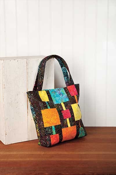 Batik Paradise - Half Moon Bay Bag Kit | ConnectingThreads.com