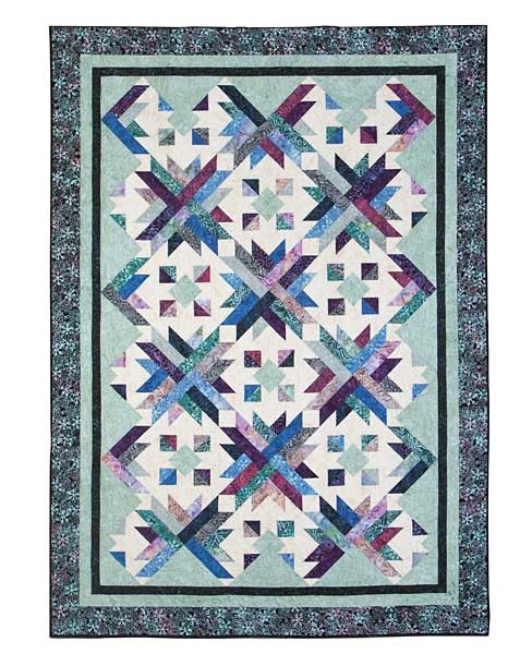 Prickly Pear Twin Quilt Kit | ConnectingThreads.com