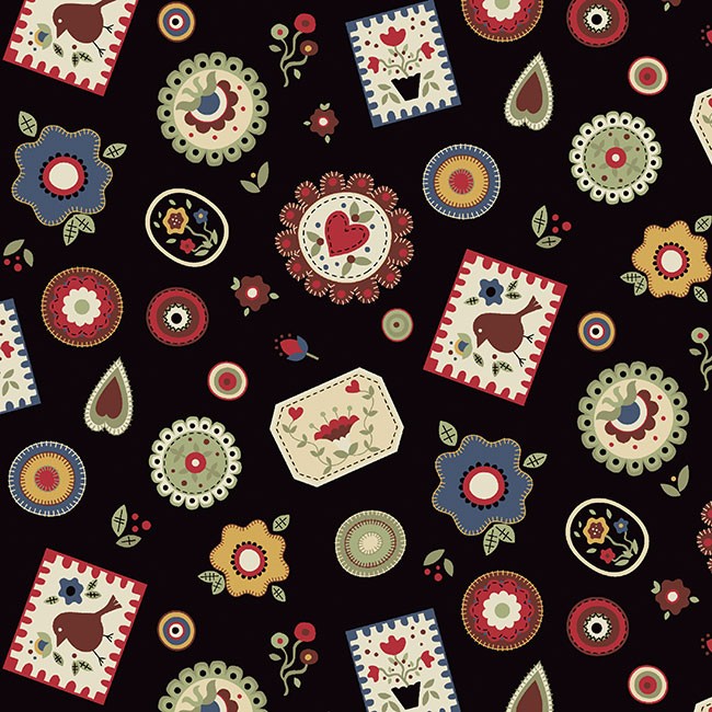 American Folk Art Flannel | ConnectingThreads.com