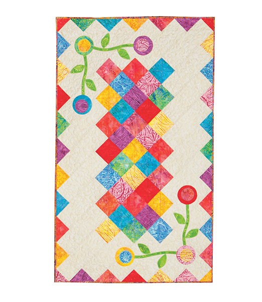 Posy Patch Table Runner Kit | ConnectingThreads.com