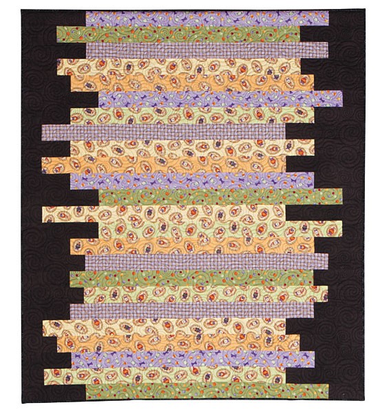Zebra Stack Quilt Kit | ConnectingThreads.com