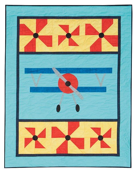 Propellers Quilt Kit | ConnectingThreads.com