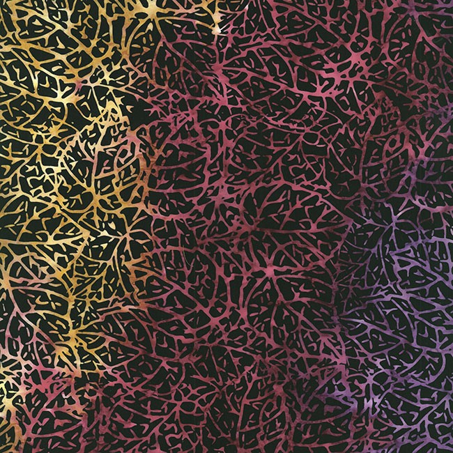 Batik Paradise - Skeletal Leaves | ConnectingThreads.com