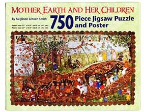 Mother Earth and Her Children Jigsaw Puzzle | ConnectingThreads.com