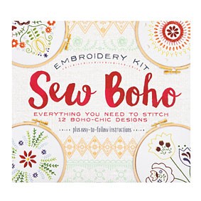 Sew Boho Embroidery Kit | ConnectingThreads.com