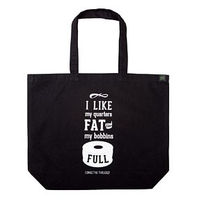 Fat & Full Tote Bag | ConnectingThreads.com