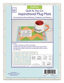 Uplifting 7 Mug Mats Quilt Kit | Connecting Threads