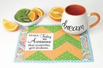 Uplifting 7 Mug Mats Quilt Kit | Connecting Threads