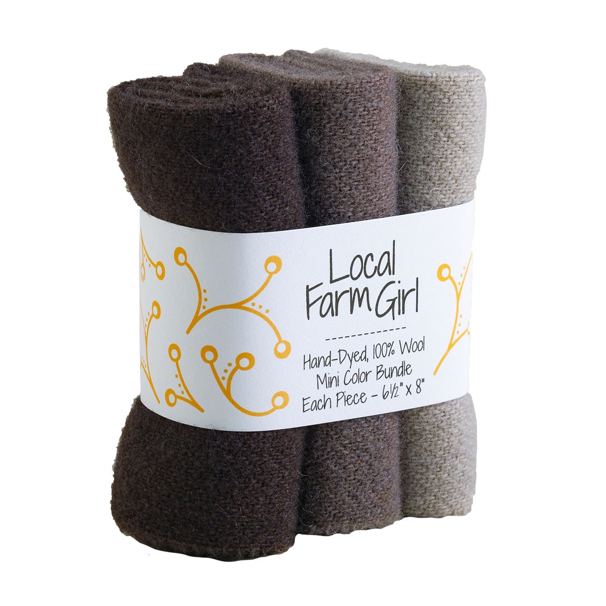 Mini Color Wool Bundle - Dark Chocolate | Connecting Threads