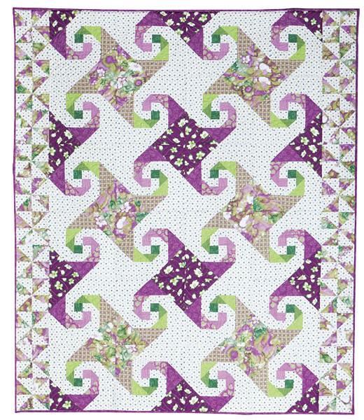 Serenity Quilt Kit | ConnectingThreads.com