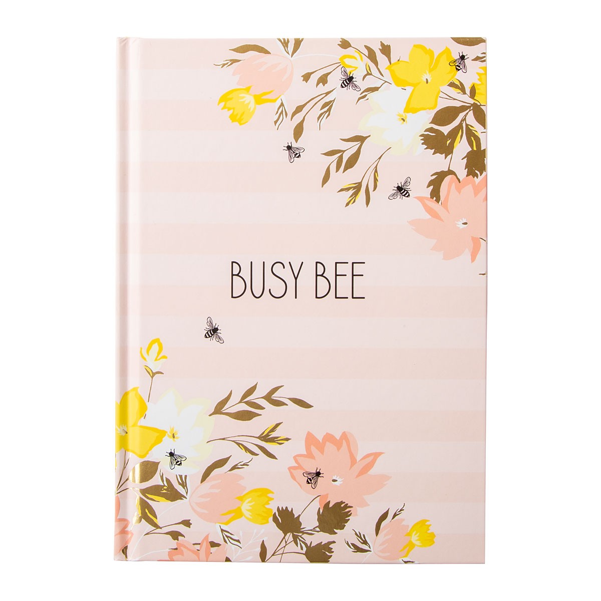 Busy Bee Hardcover Journal | ConnectingThreads.com