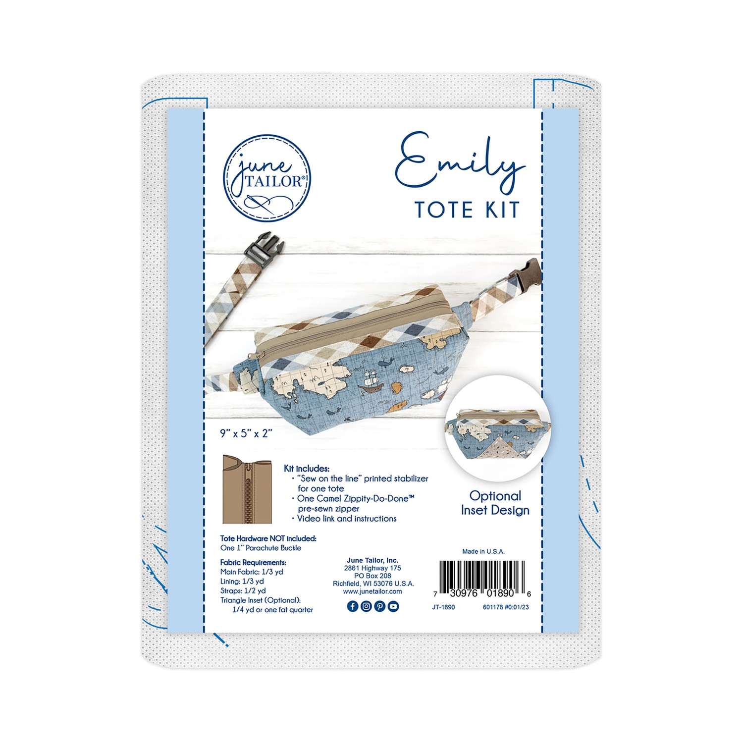 Emily Tote Zippity Do Done Camel - Connecting Threads