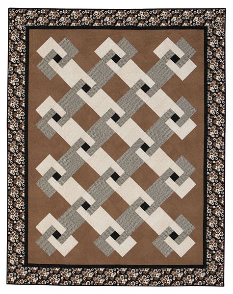 Love Links Quilt Kit | ConnectingThreads.com