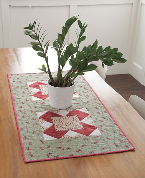 February Table Runner Kit | ConnectingThreads.com