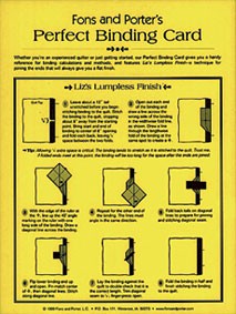 Perfect Binding Card | ConnectingThreads.com